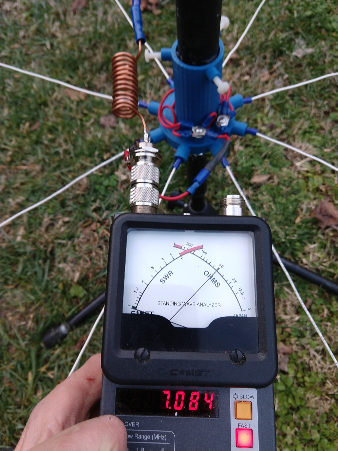 A very efficient half size 40 meter Vertical | Circuit Salad
